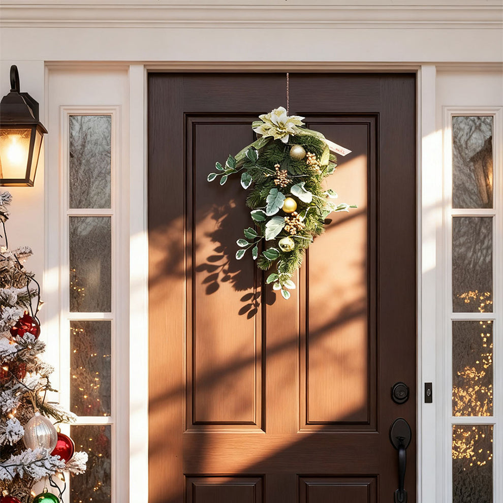 Christmas Swag LED Lights Holiday Decor – Garden Sanctuary