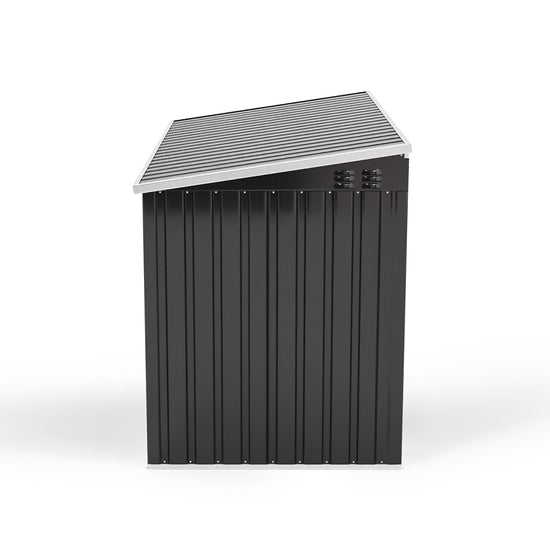 Black/Green/Grey Steel Lockable Garden Bicycle Storage Shed – Garden ...